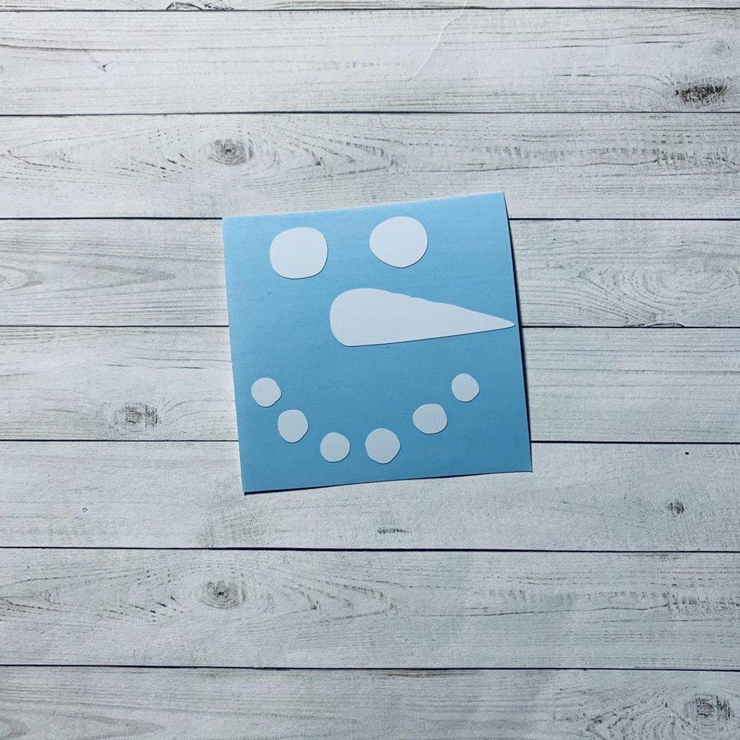 Snowman Decal | Snowman Vinyl Decal | Snowman Sticker | Frosty Decal ...