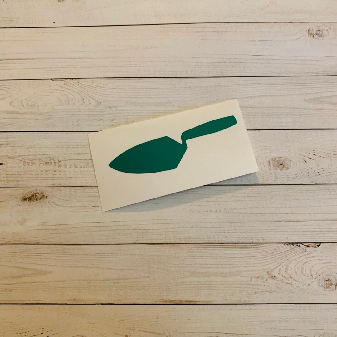 Shovel Decal | Shovel Sticker | Trowel Decal | Trowel Sticker | Tool ...
