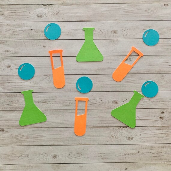 Science Confetti Set Science Decoration Science Party | Etsy