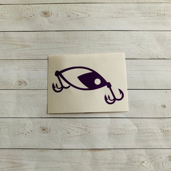 Fishing Lure Decal Fishing Lure Sticker Lure Decal Lure | Etsy