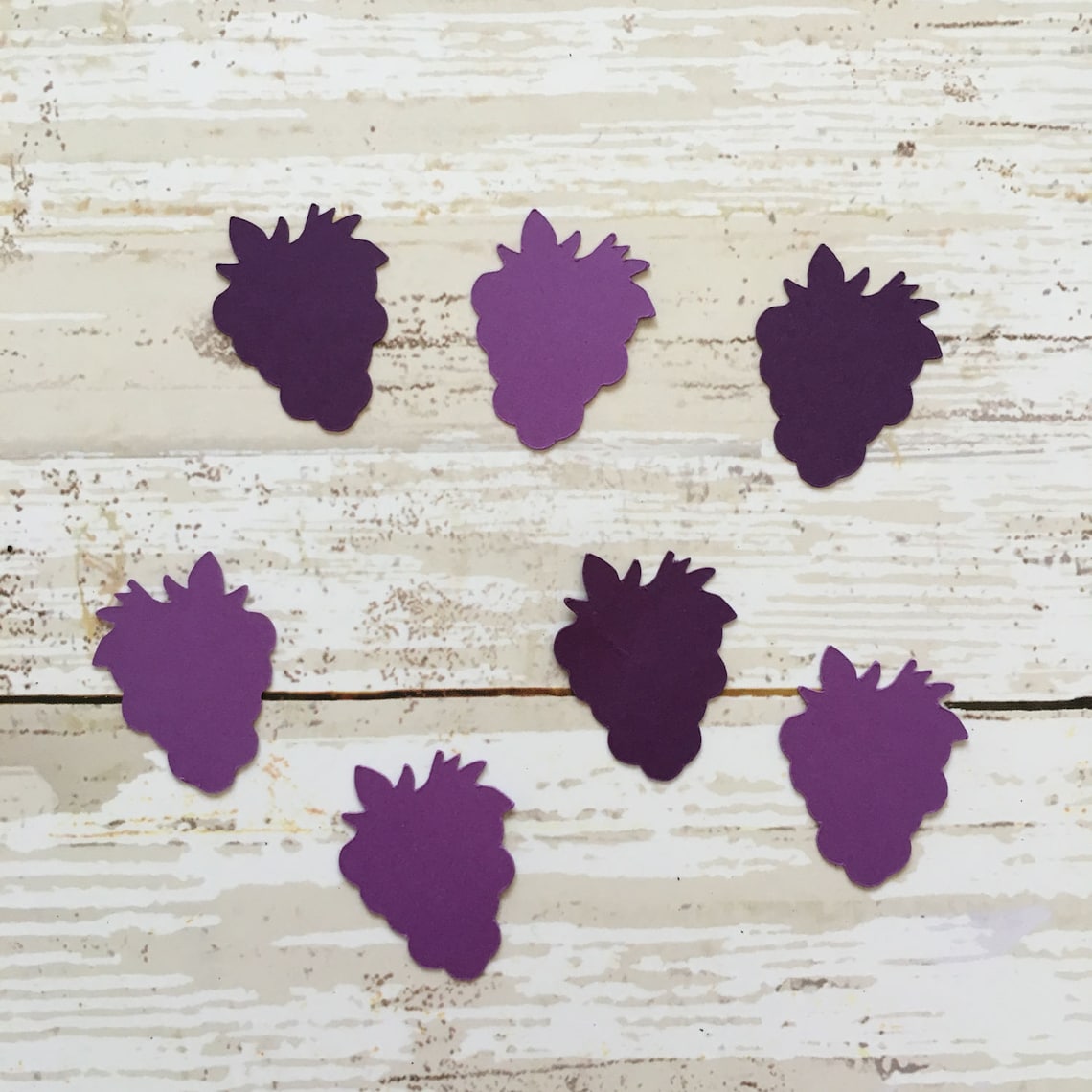 Grapes Confetti Grape Cut Outs Grape Die Cuts Blackberry | Etsy
