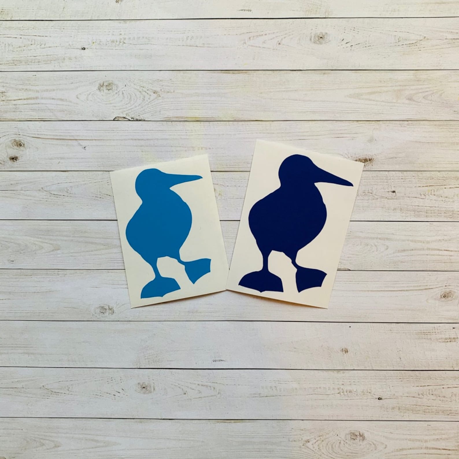 Blue Footed Booby Decal Blue Footed Booby Sticker Bird | Etsy