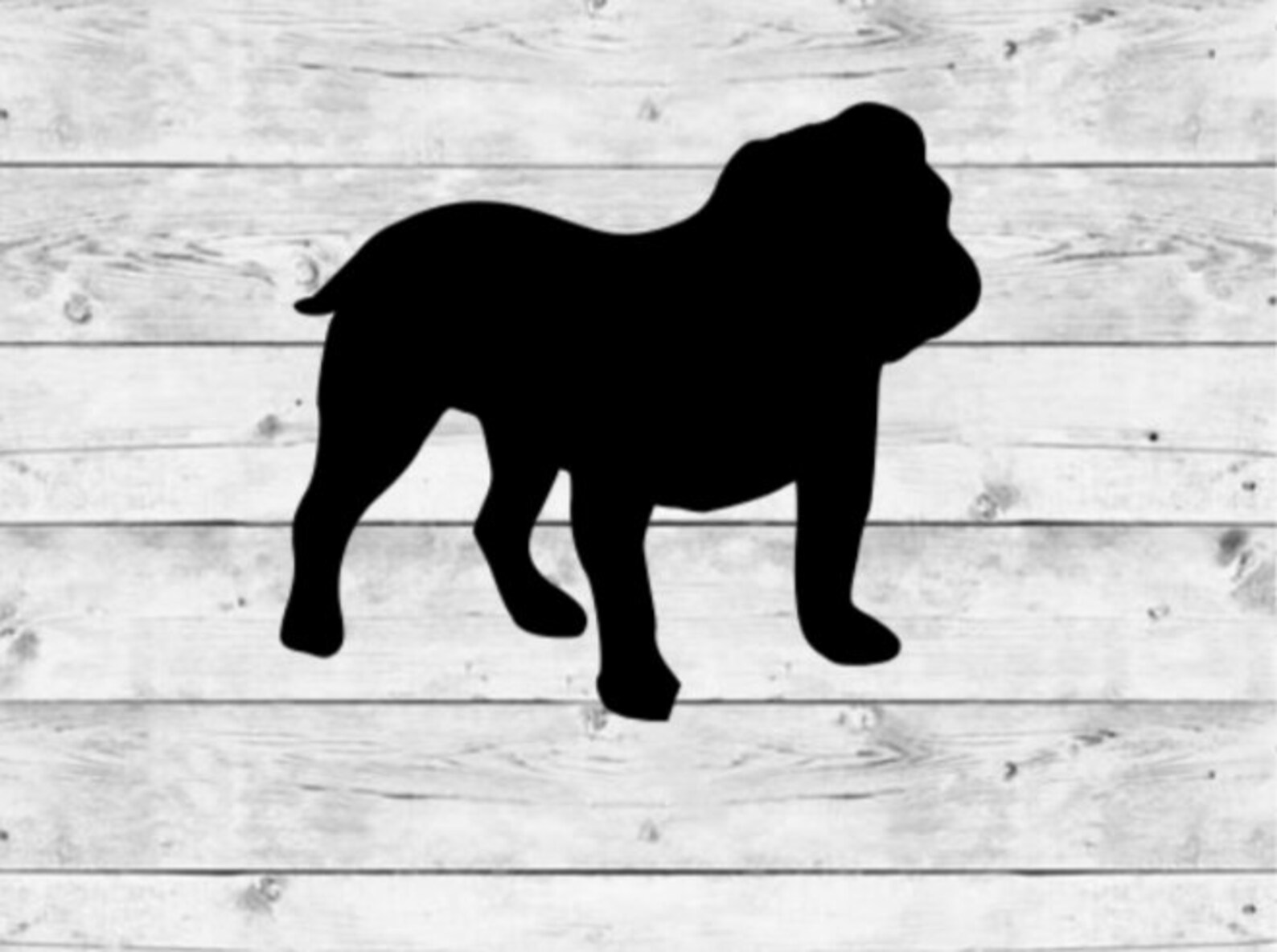 Bulldog Decal Bulldog Vinyl Decal Bulldog Sticker Dog | Etsy