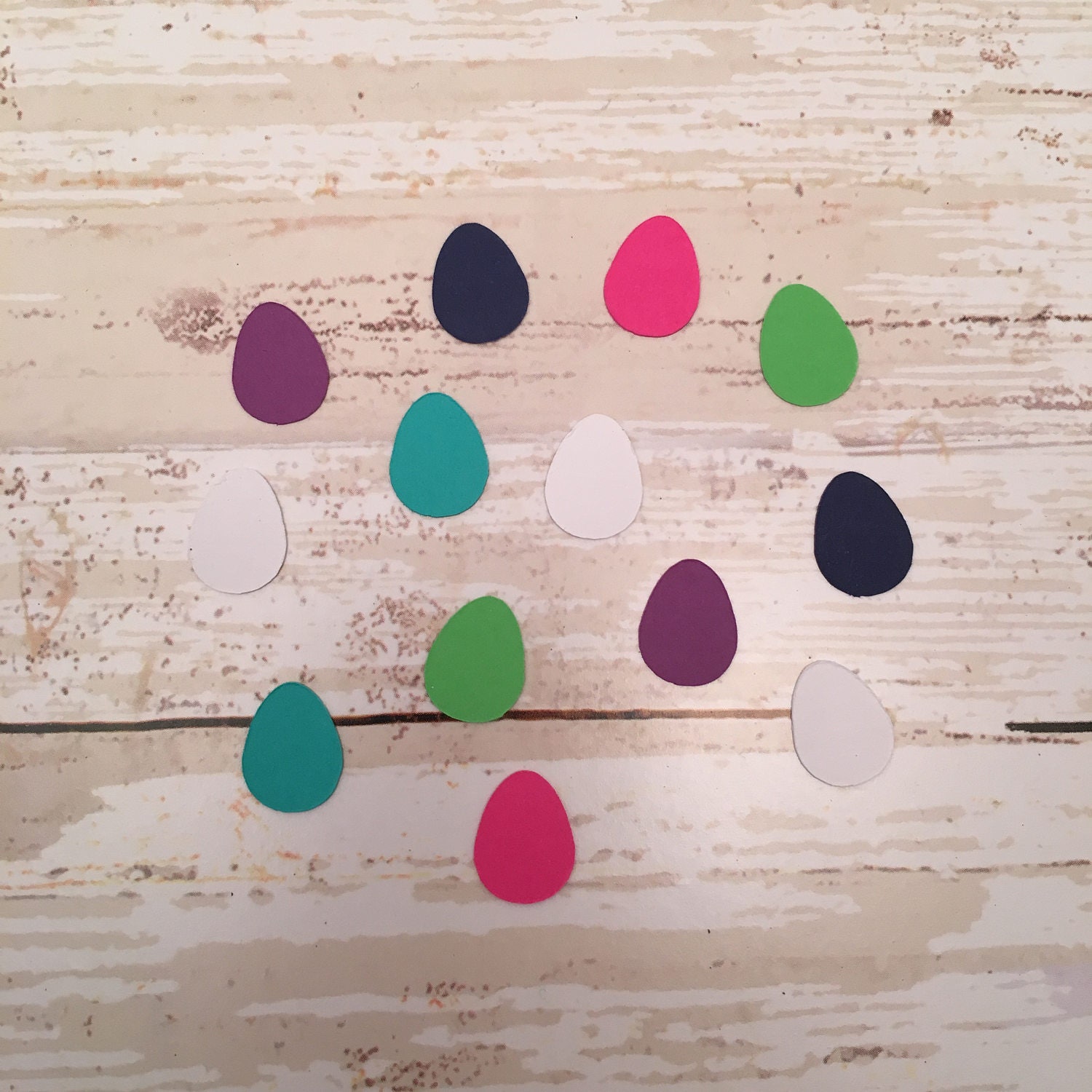 Egg Confetti Egg Cut Outs Easter Egg Confetti Easter - Etsy