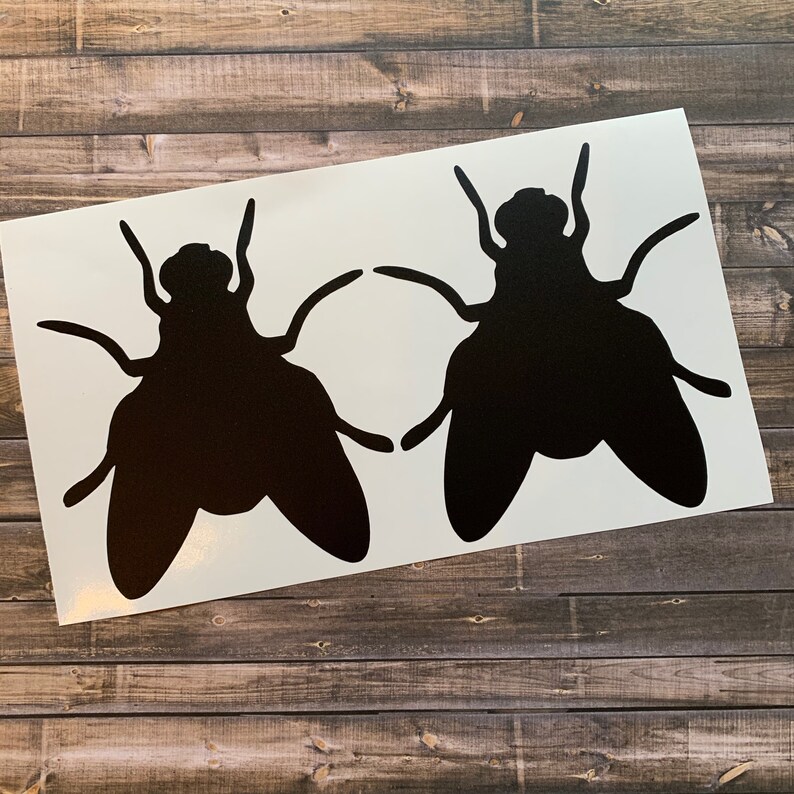 Fly Decal Fly Vinyl Decal Fly Sticker Bug Decal Bug - Etsy