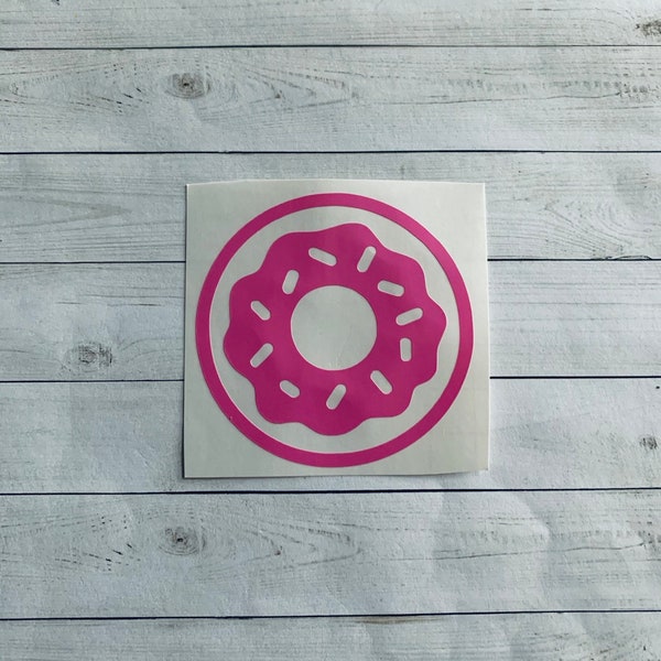 Donut Sticker - Etsy
