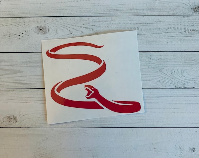 Snake, Snakes, Reptile, Decal, Car Decal, Laptop Decal, Yeti Decal ...