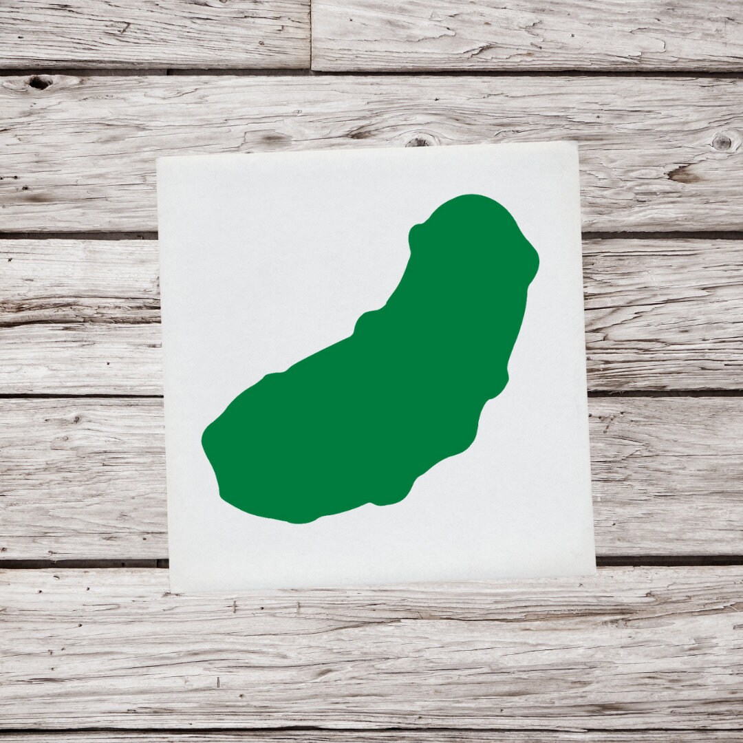 Pickle Decal, Pickle Sticker, Pickle Vinyl Decal, Garden Sticker ...