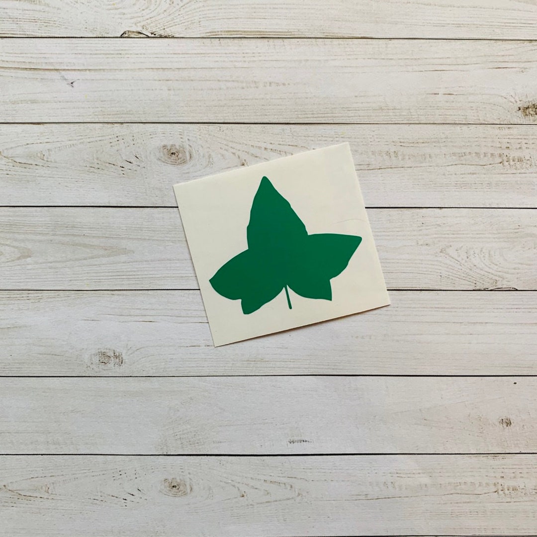 Ivy Leaf Decal Ivy Leaf Sticker Ivy Leaf Vinyl Decal - Etsy
