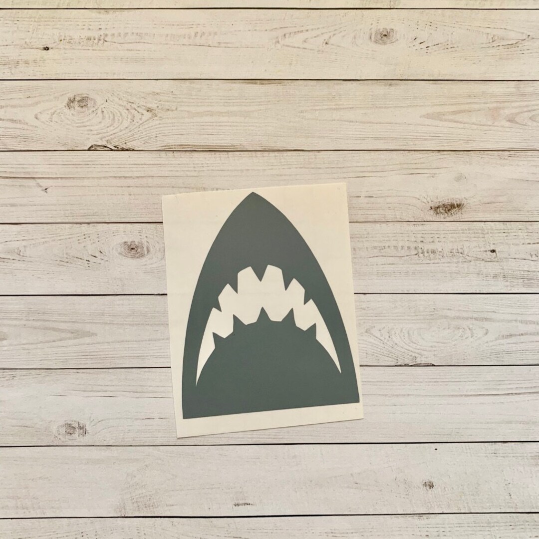 Shark Decal | Shark Vinyl Decal | Shark Sticker | Animal Sticker ...