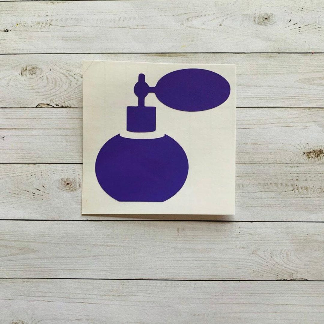 Perfume Decal | Perfume Sticker | Perfume Decoration | Bottle Decal ...