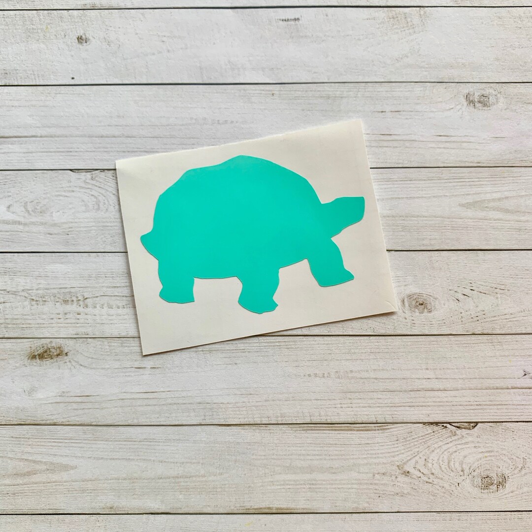 Tortoise Sticker Tortoise Decal Turtle Sticker Turtle Decal Animal ...