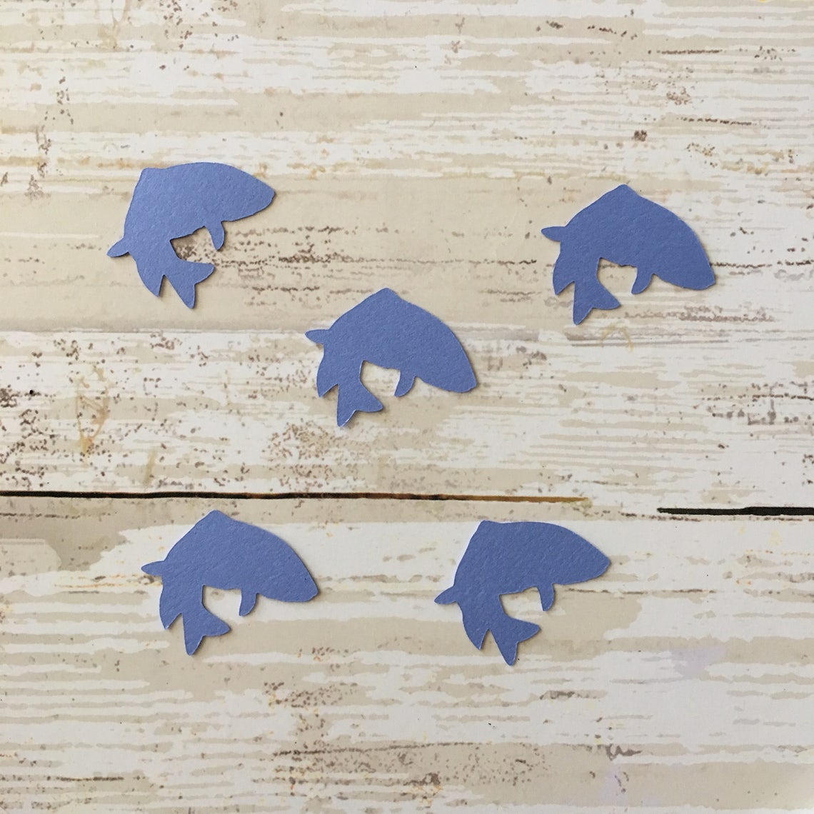 Fish Confetti | Fish Cut Out | Fish Decoration | Fish Favors | Salmon ...