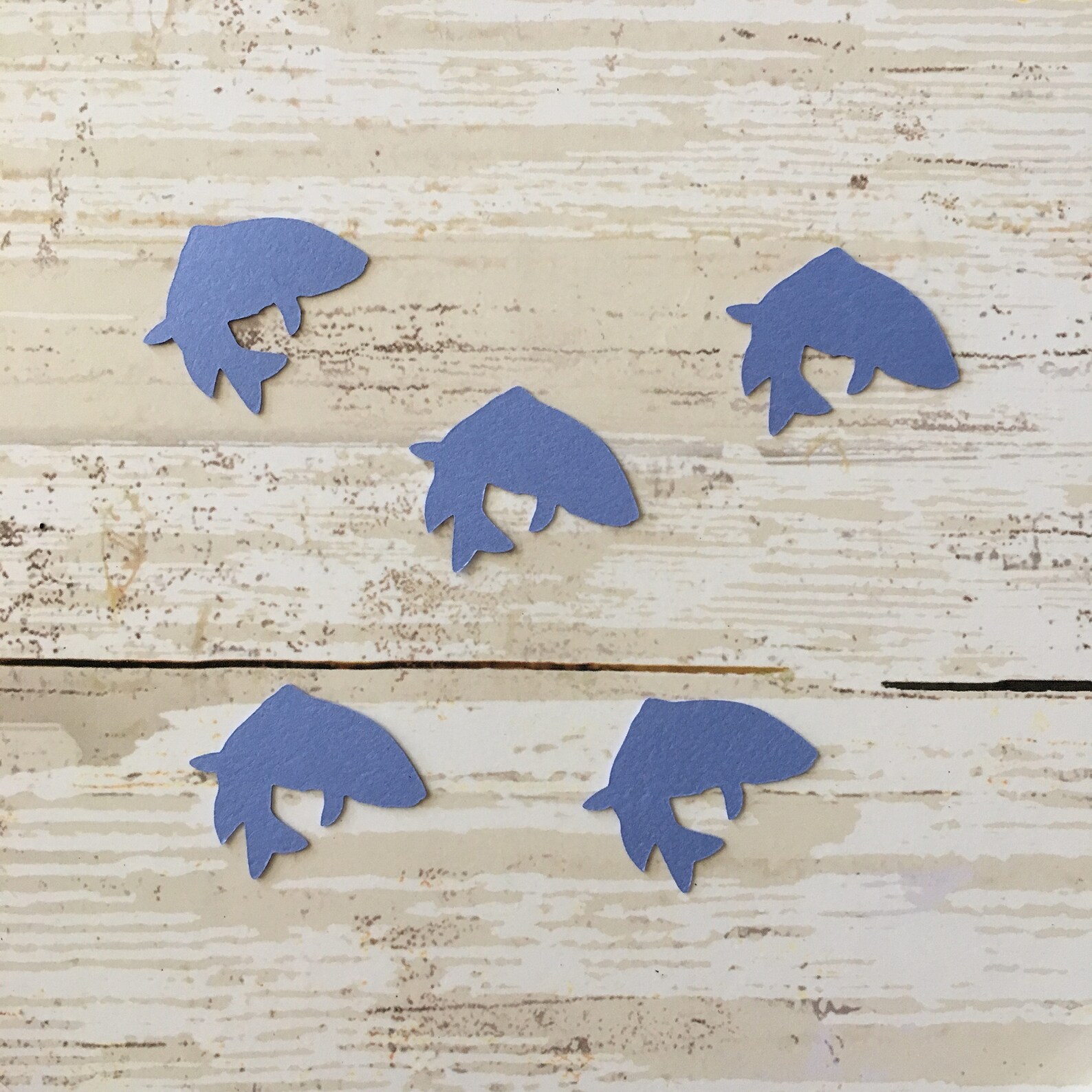 Fish Confetti | Fish Cut Out | Fish Decoration | Fish Favors | Salmon ...