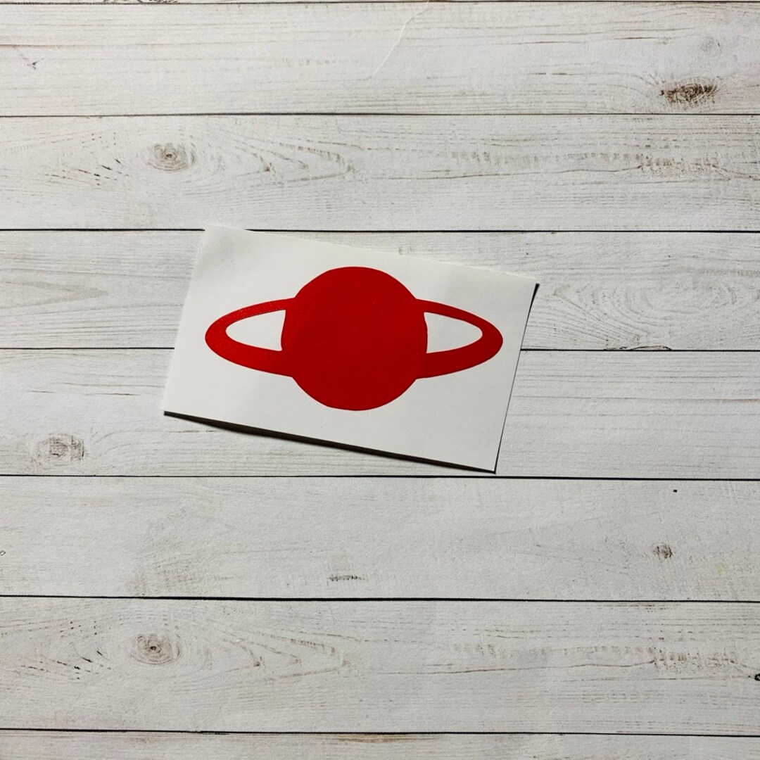 Saturn Decal | Saturn Vinyl Decal | Saturn Sticker | Planet Sticker ...