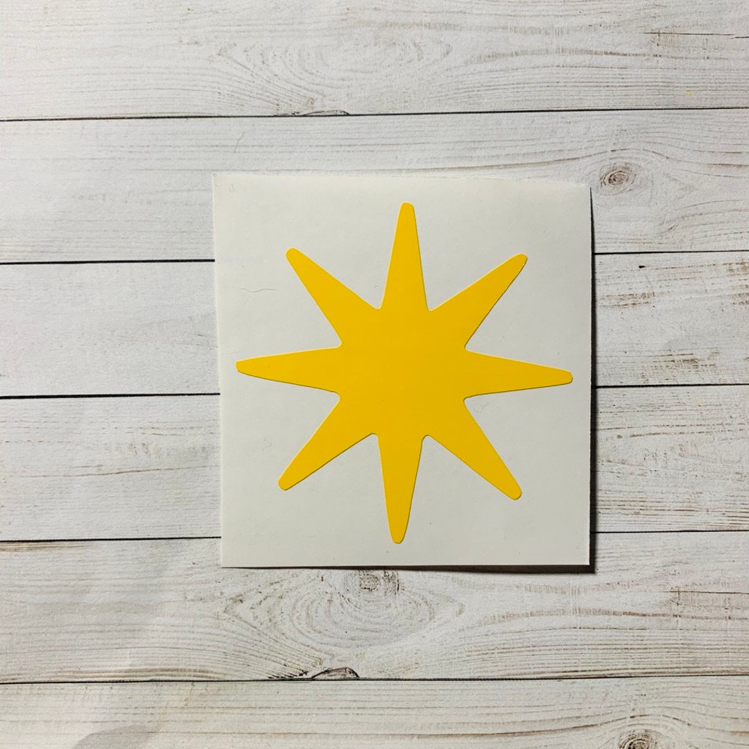 Star Decal | Star Vinyl Decal | Star Sticker | Outer Space Decal | Star ...