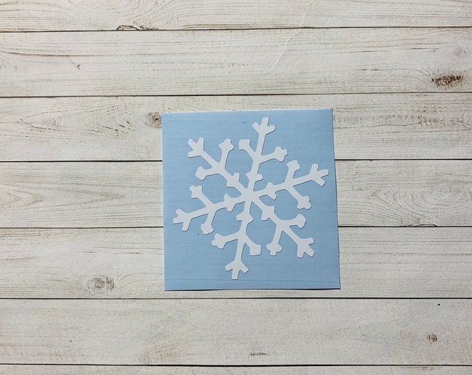 Snowflake Decal | Snowflake Vinyl Decal | Snowflake Sticker | Snow ...