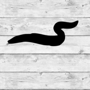 Eel Decal | Eel Vinyl Decal | Eel Sticker | Moray Eel | Animal Sticker ...