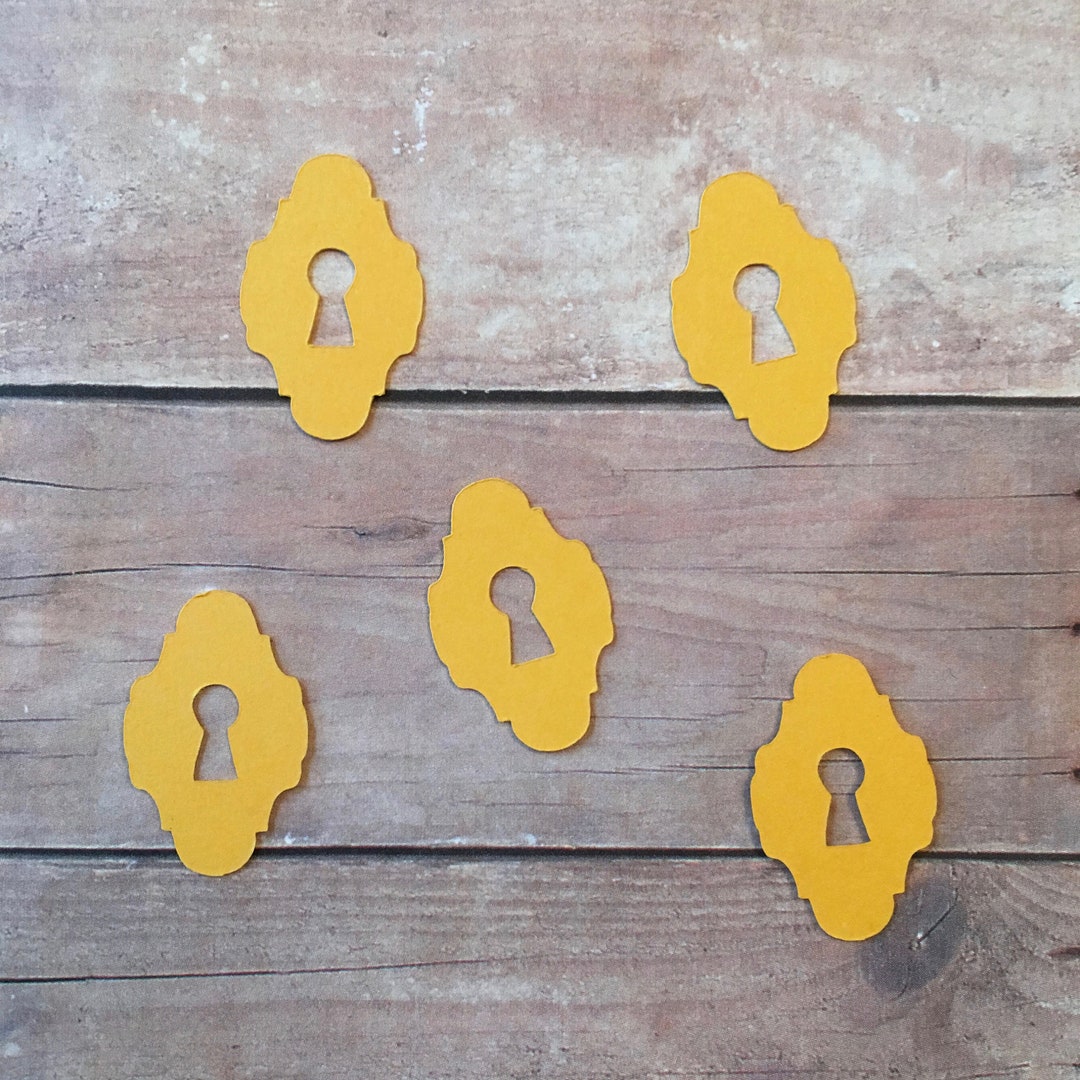 Lock Confetti Lock Cut Out Lock Decoration Key Confetti - Etsy