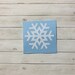Snowflake Decal Snowflake Vinyl Decal Snowflake Sticker - Etsy
