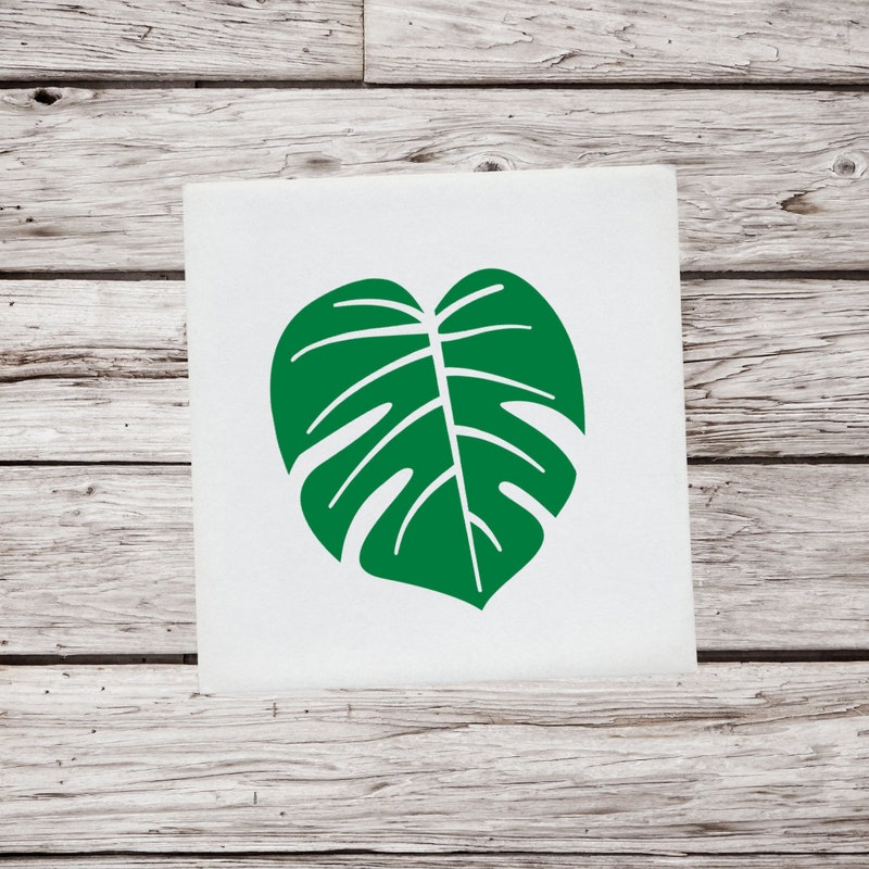 Tropical Leaf Decals - Etsy