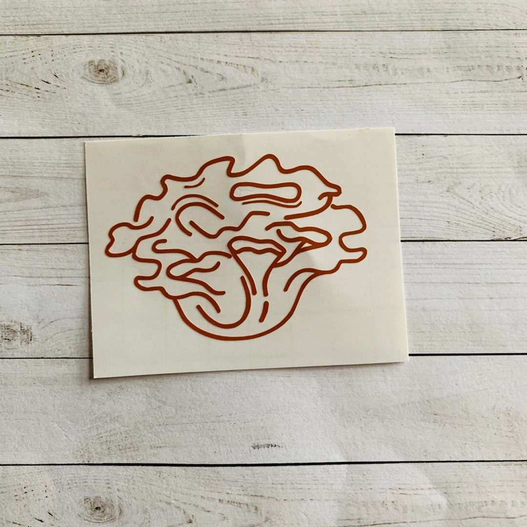 Mushroom Decal, Chicken of the Woods Decal, Mushroom Sticker, Mushroom ...