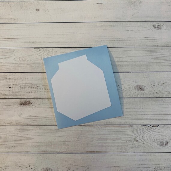 Milk Carton Decal Milk Carton Sticker Milk Decal Milk | Etsy