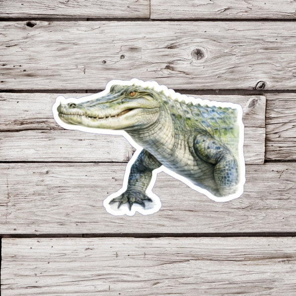 Crocodile Stickers - Etsy