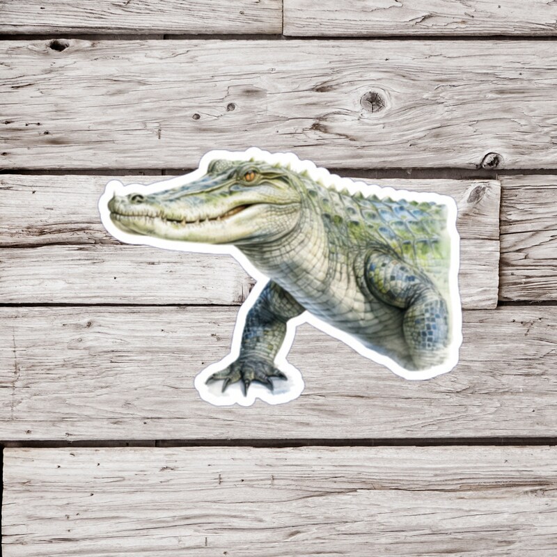 Crocodile Stickers - Etsy