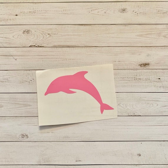 Dolphin Decal Dolphin Vinyl Decal Dolphin Sticker Animal | Etsy