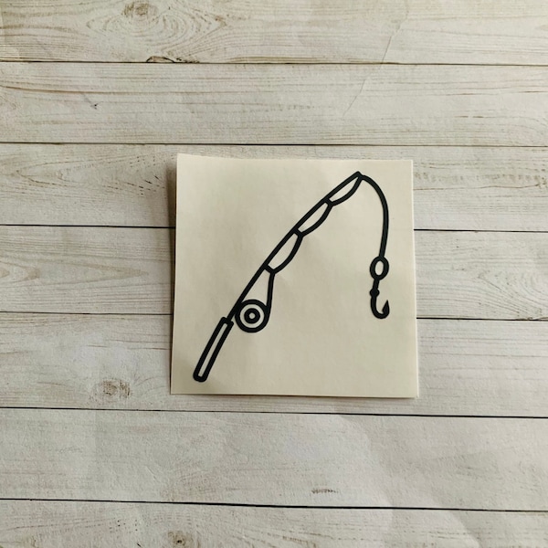 Fishing Decal - Etsy