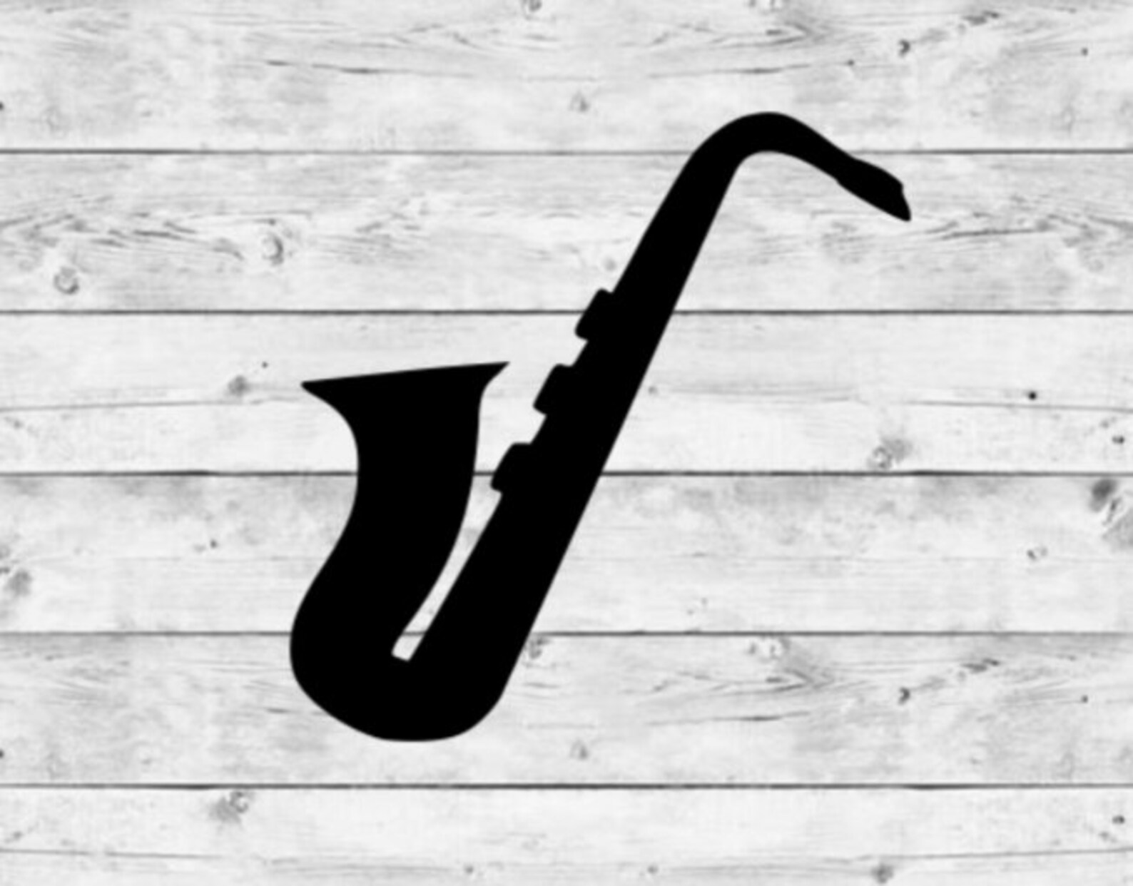 Saxophone Decal Saxophone Sticker Music Decal Music | Etsy