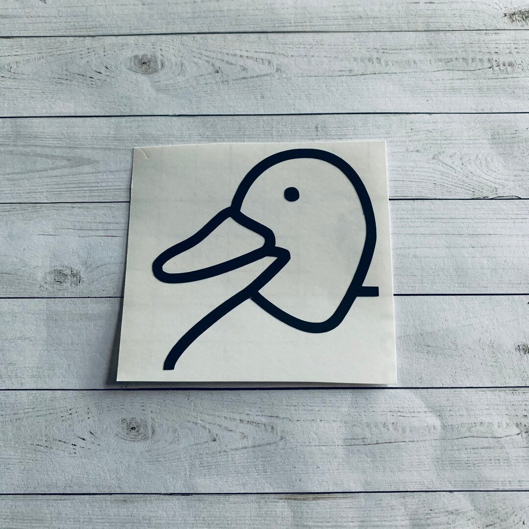 Duck Decal | Duck Vinyl Decal | Duck Sticker | Bird Sticker | Bird ...