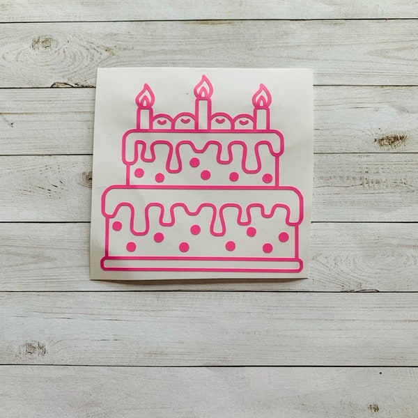 Cake Decal - Etsy