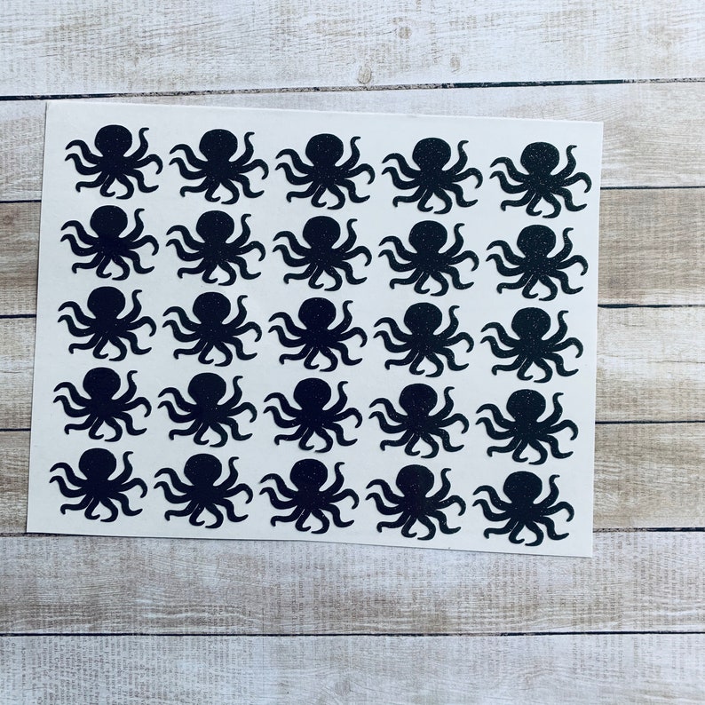 Octopus Decal Octopus Vinyl Decal Octopus Sticker Animal | Etsy