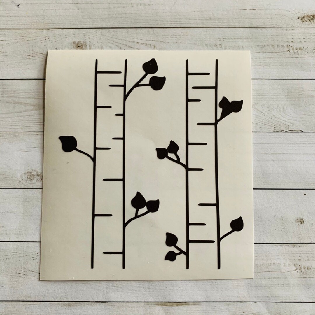 Tree Decal | Tree Vinyl Decal | Tree Sticker | Birch Tree Decal | Birch ...