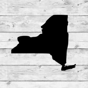 New York State Decal | New York Vinyl Decal | New York Sticker | New ...