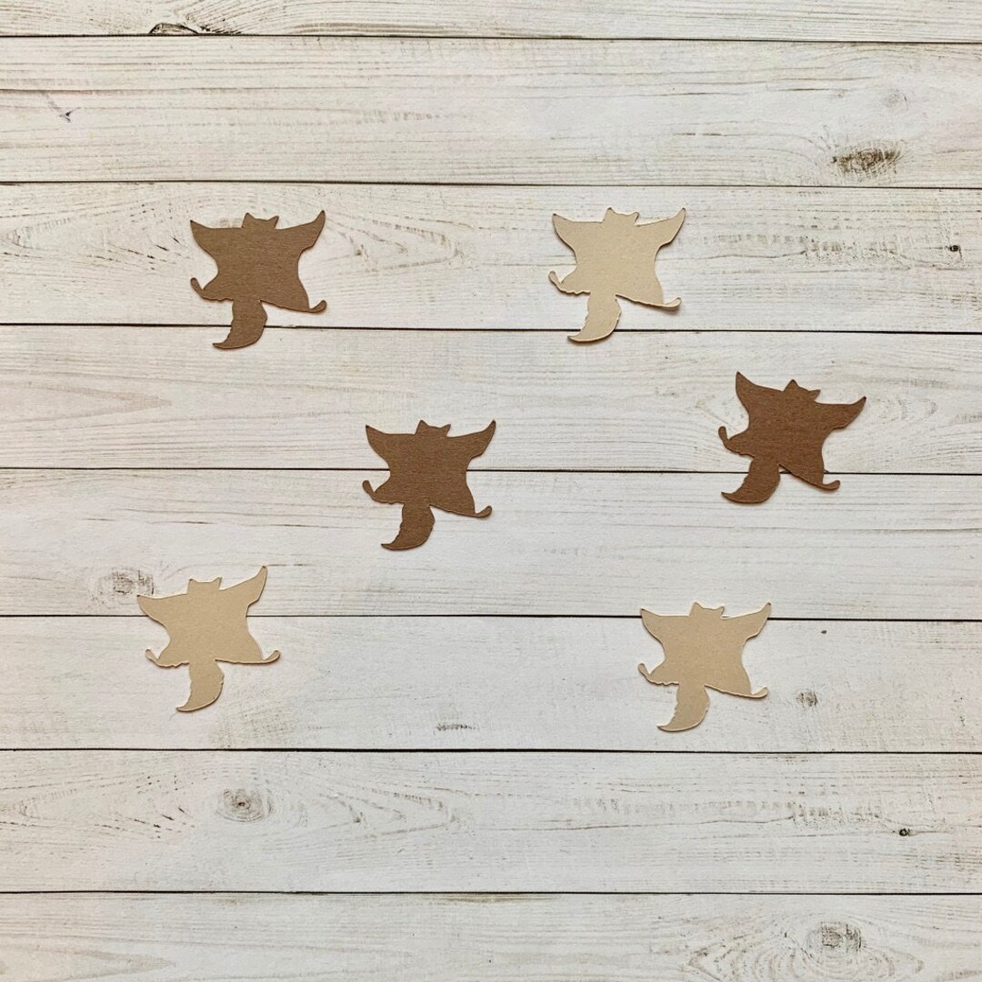 Flying Squirrel Confetti Squirrel Confetti Squirrel Cut - Etsy UK