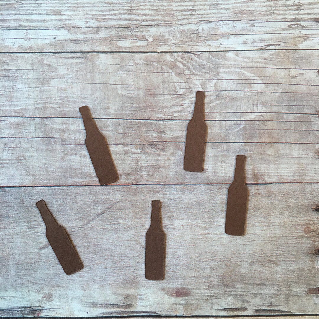 Beer Bottle Confetti | Beer Bottle Cut Out | Beer Confetti | Beer Cut ...