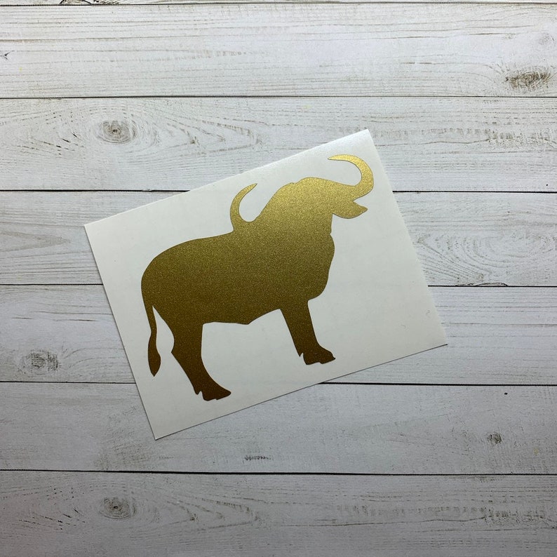 Water Buffalo Sticker Water Buffalo Decal Buffalo Decal - Etsy