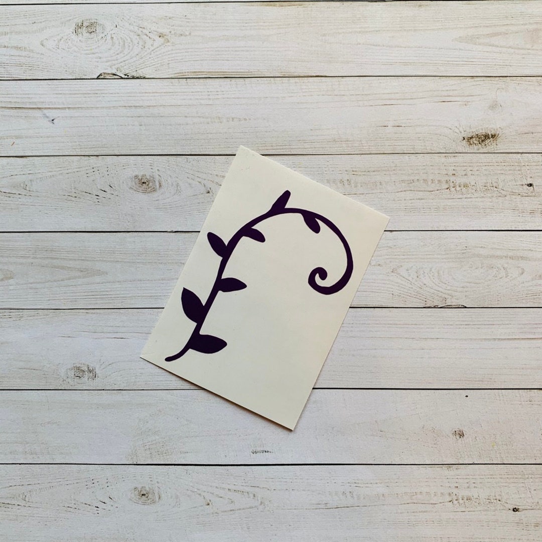 Vine Decal Vine Sticker Vine Vinyl Decal Spring Decal Garden Decal ...