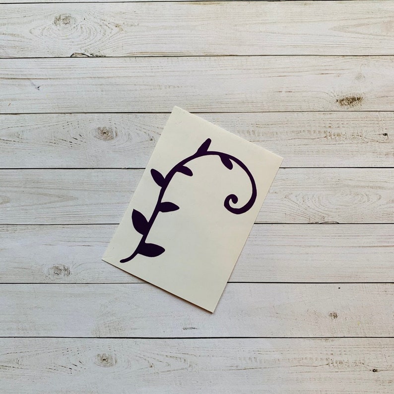 Vine Decal Vine Sticker Vine Vinyl Decal Spring Decal - Etsy