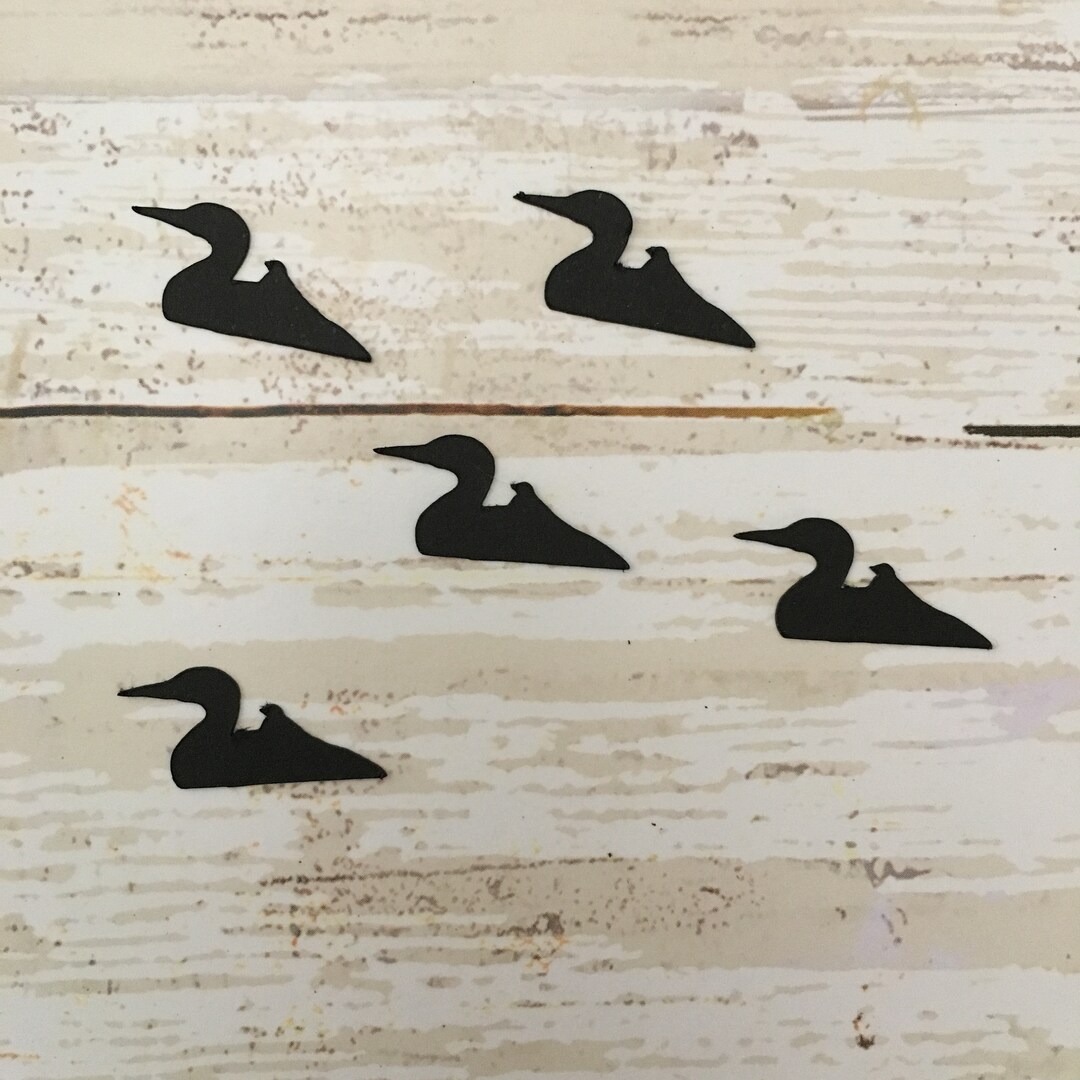Loon and Baby Confetti | Loon Confetti | Loon Cut Outs | Loon ...