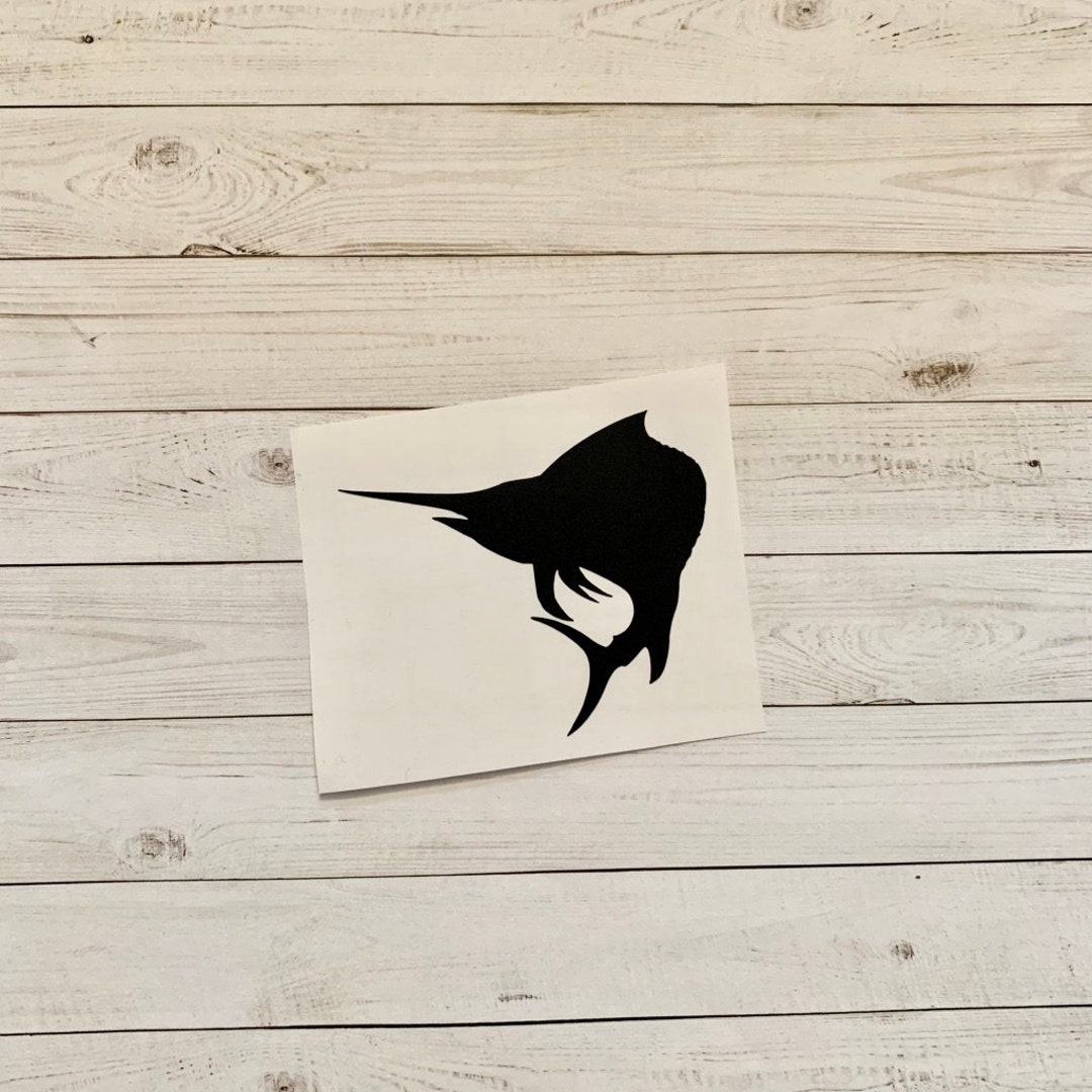 Sailfish Decal | Sailfish Vinyl Decal | Sailfish Sticker | Swordfish ...