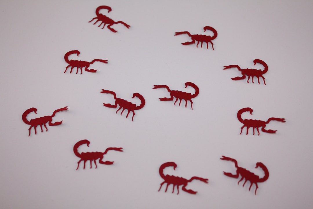 Scorpion Confetti | Scorpion Cut Outs | Scorpion Decoration | Southwest ...