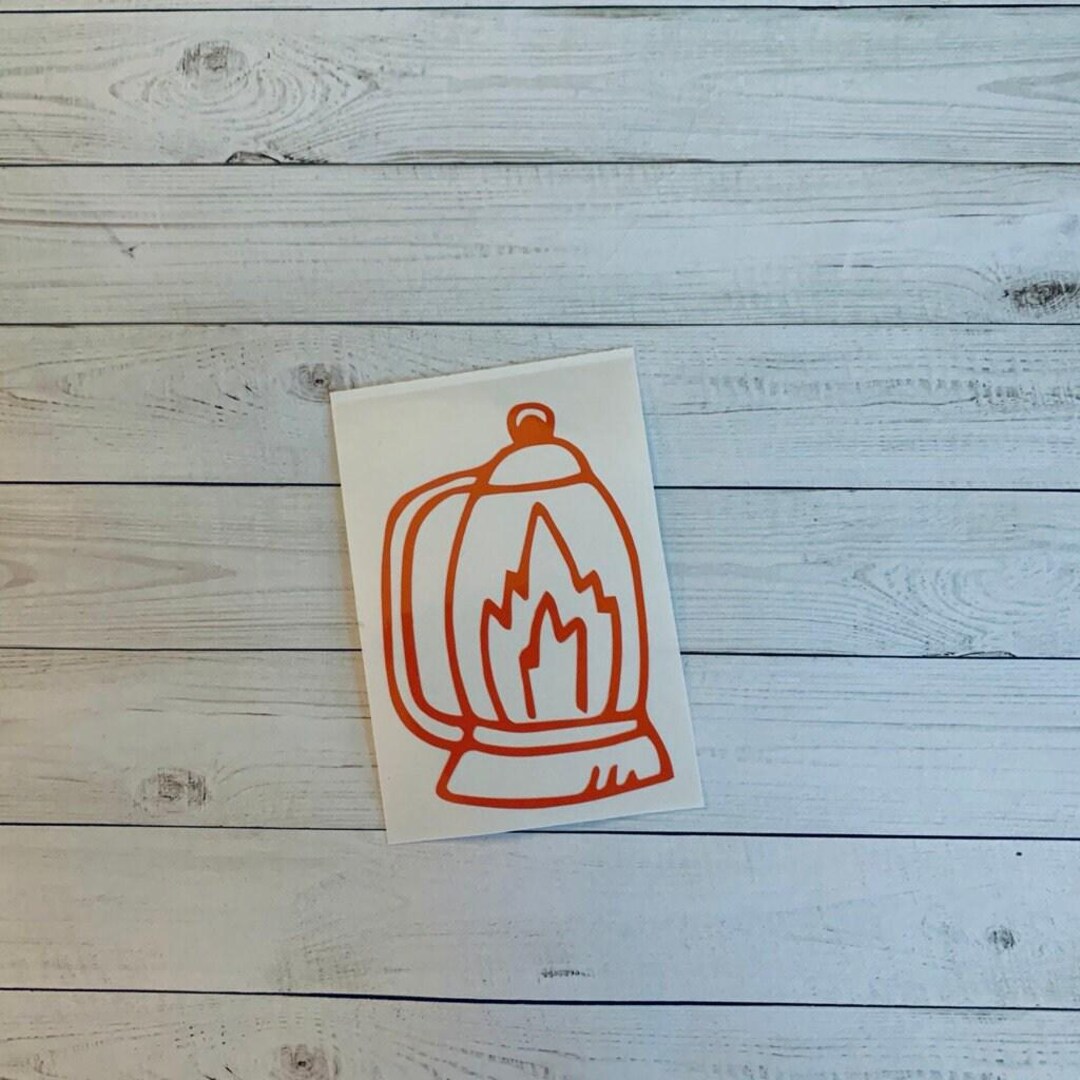 Lantern Decal | Lantern Sticker | Lantern Vinyl Decal | Railroad Decal ...
