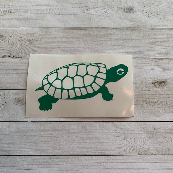 Turtle Decal - Etsy