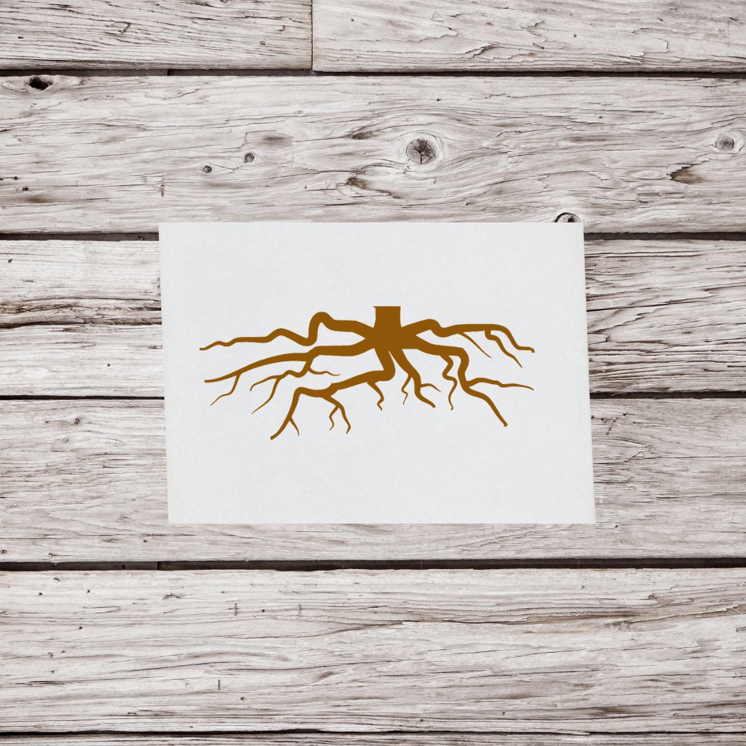 Roots Decal | Roots Sticker | Tree Roots Decal | Tree Decal | Tree ...
