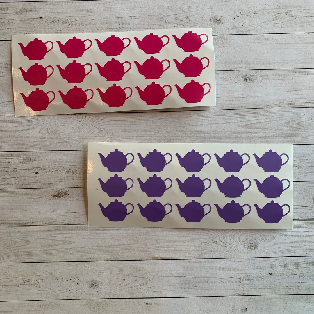 Teapot Decal | Teapot Vinyl Decal | Teapot Sticker | Tea Decal | Tea ...