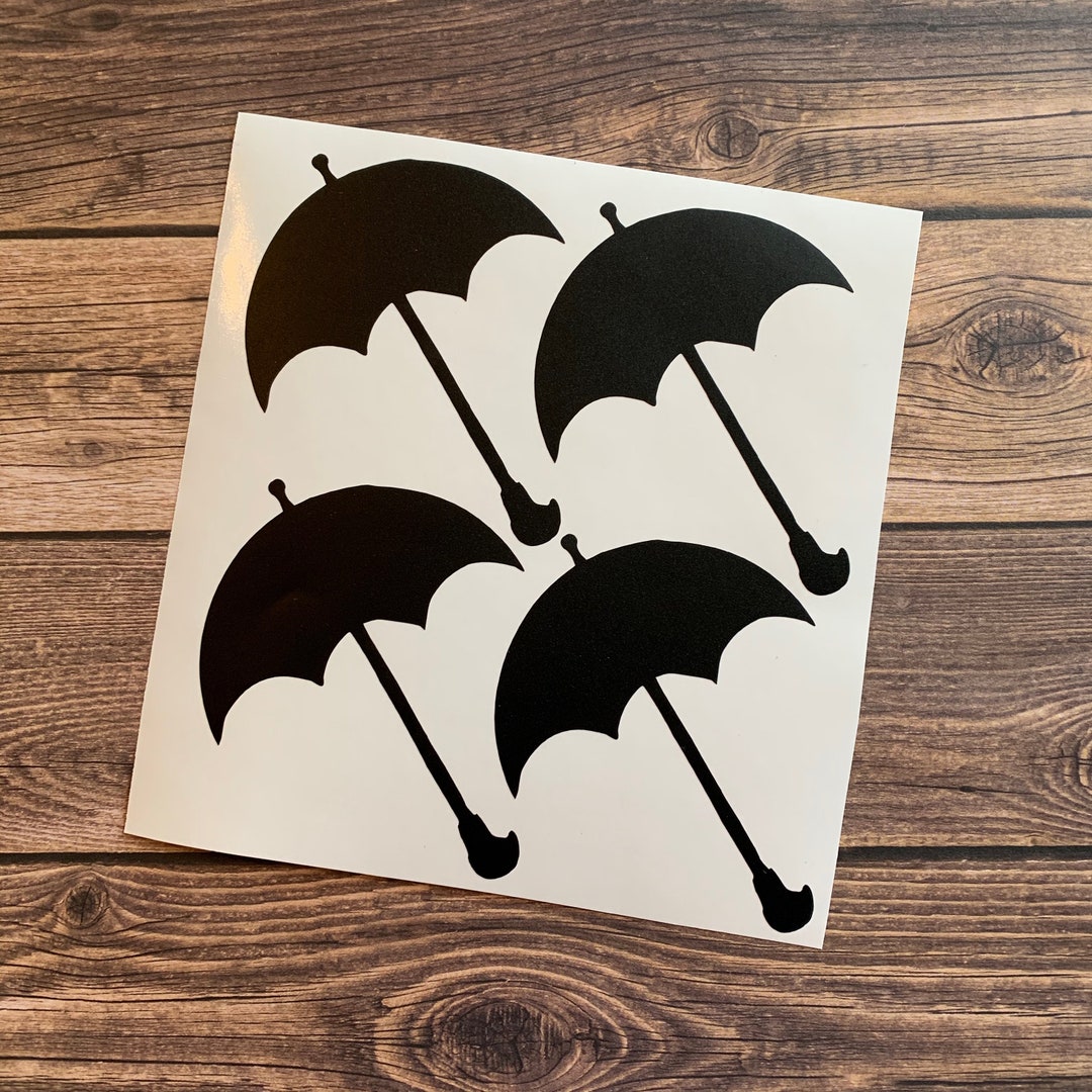 Umbrella Decal | Umbrella Vinyl Decal | Umbrella Sticker | Umbrella ...